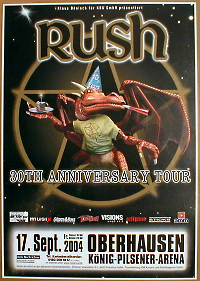 Rush - Postertreasures.com - Your 1.st stop for original Concert and ...