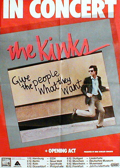 Kinks - Postertreasures.com - Your 1.st stop for original Concert and ...