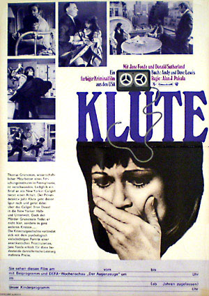 Klute Poster